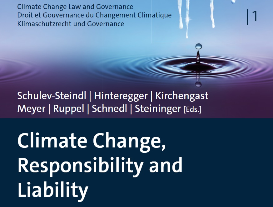 Climate Change, Responsibility and Liability - Climate Change Centre ...